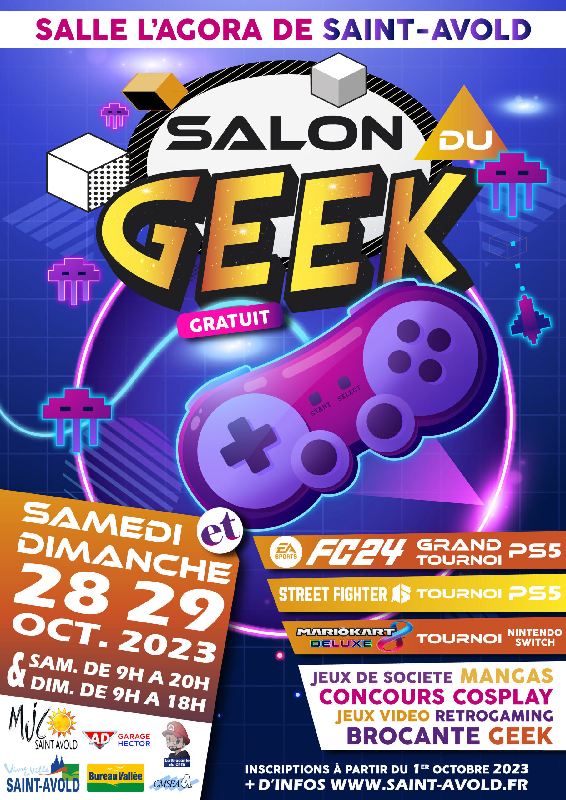 2ème édition du Salon du Geek - Office de tourisme de Saint-Avold Coeur de Moselle