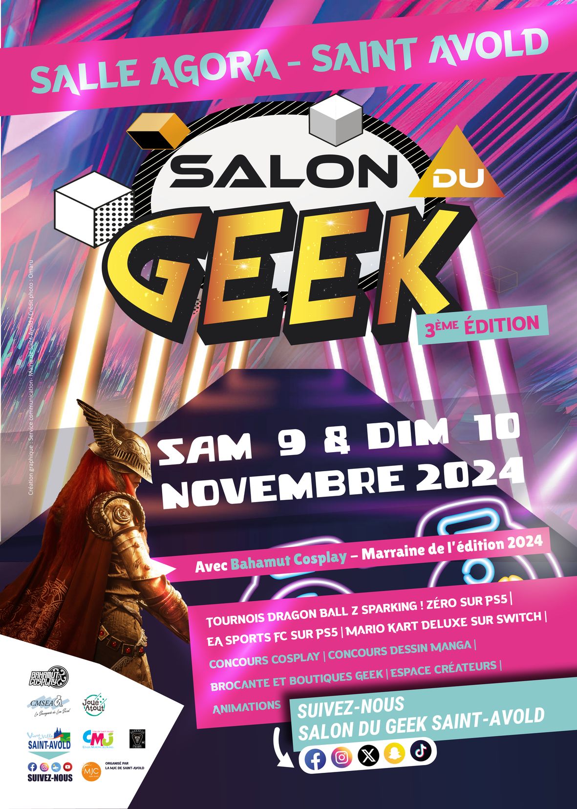 3ème édition du Salon du Geek 2024 - Office de tourisme de Saint-Avold Coeur de Moselle