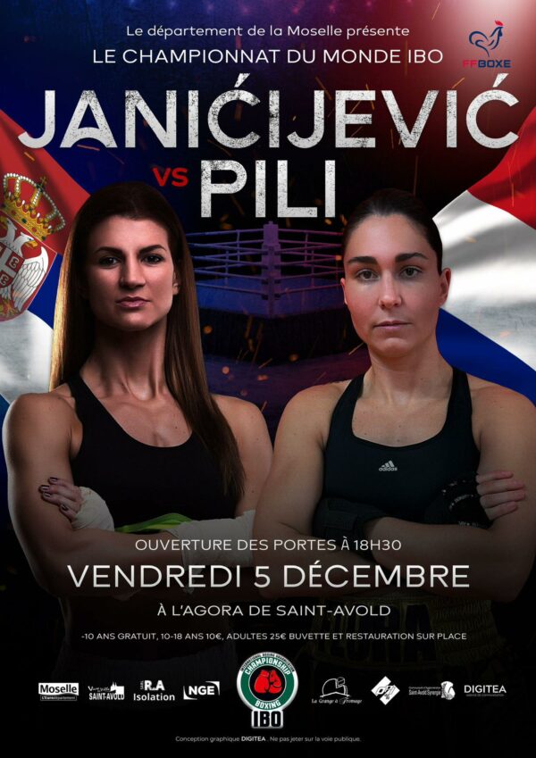 Match de boxe : Janicijevic vs Pili - Office de tourisme de Saint-Avold ...